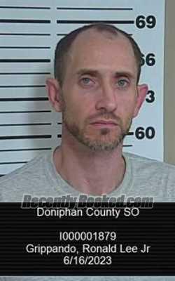 Recent Booking / Mugshot for Ronald Lee Grippando in Doniphan County ...