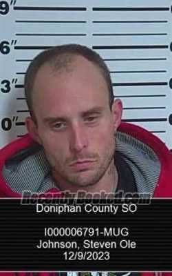 Recent Booking / Mugshot for Steven Ole Johnson in Doniphan County, Kansas
