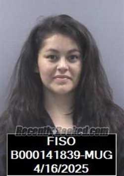 Recent Booking / Mugshot for Cheyenne Nicole Ortiz in Finney County, Kansas