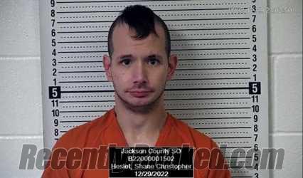 Recent Booking / Mugshot for Shane Christopher Heslet in Jackson County ...