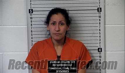 Recent Booking / Mugshot for Emily Jean Goodman in Jackson County, Kansas