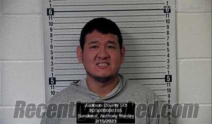 Recent Booking / Mugshot for Anthony Wesley Sandoval in Jackson County ...
