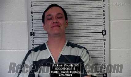 Recent Booking / Mugshot for Daniel Markus Martin in Jackson County, Kansas