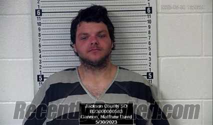 Recent Booking / Mugshot for Matthew David Gannon in Jackson County, Kansas