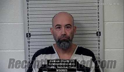Recent Booking / Mugshot for Nicholas Corey Griffin in Jackson County ...