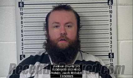 Recent Booking / Mugshot for Jacob Wendall Nelson in Jackson County, Kansas