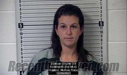 Recent Booking / Mugshot for Melissa Rene Bayless in Jackson County, Kansas