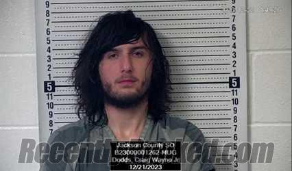 Recent Booking / Mugshot for Craig Wayne Dodds in Jackson County, Kansas