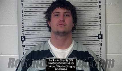 Recent Booking / Mugshot for Steven Gregory Thorne in Jackson County ...