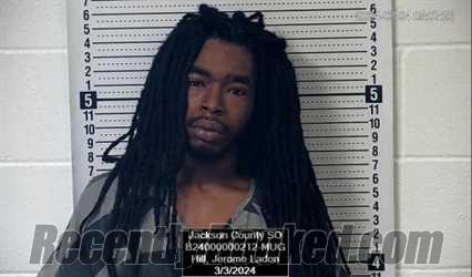 Recent Booking / Mugshot for Jerome Ladon Hill in Jackson County, Kansas