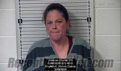 Sherra Dianne Stapleton Arrest Record & Booking Info – Jackson County ...
