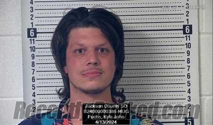 Recent Booking / Mugshot for Kyle John Fuchs in Jackson County, Kansas