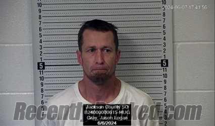 Recent Booking / Mugshot for Jason Logan Gray in Jackson County, Kansas