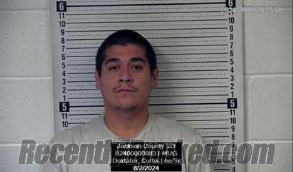 Recent Booking / Mugshot for Curtis Lee Doxtator in Jackson County, Kansas