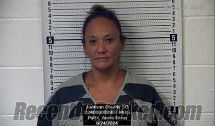 Recent Booking / Mugshot for Annie Rose Potts in Jackson County, Kansas