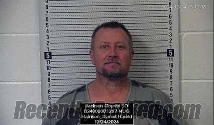 Recent Booking / Mugshot for Daniel Harold Harrison in Jackson County ...