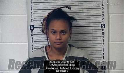 Recent Booking / Mugshot for Ashanti Lashay Hernandez in Jackson County ...