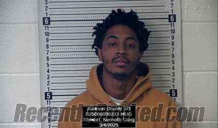 Recent Booking / Mugshot for Kenneth Craig Stewart in Jackson County ...