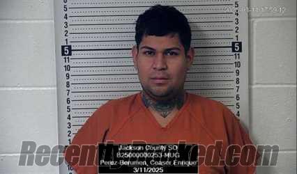Recent Booking / Mugshot for Cesar Enrique Perez-Berumen in Jackson ...