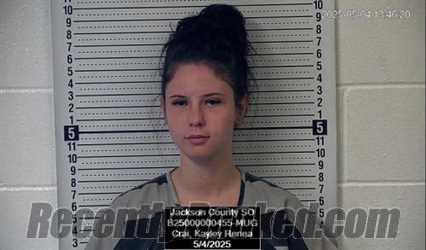 Recent Booking / Mugshot for Kayley Renea Crai in Jackson County, Kansas