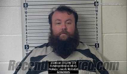 Recent Booking / Mugshot for Jacob Wendall Nelson in Jackson County, Kansas