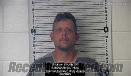 Recent Booking / Mugshot for Cody James Thomas-Romine in Jackson County ...