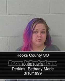 Recent Booking / Mugshot for Bethany Marie Perkins in Rooks County, Kansas