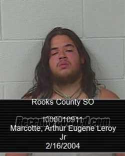 Recent Booking / Mugshot for Arthur Eugene Leroy Marcotte in Rooks ...