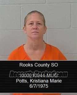 Recent Booking / Mugshot for Kristiana Marie Potts in Rooks County, Kansas