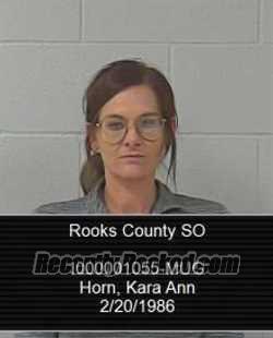 Recent Booking / Mugshot for Kara Ann Horn in Rooks County, Kansas