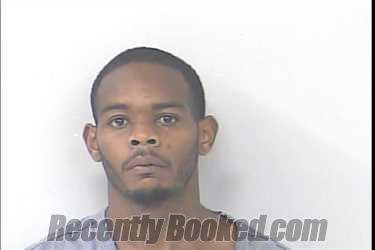 Recent Booking / Mugshot for Terrance Lilnord Moses in St Lucie County ...
