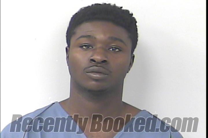 Recent Booking / Mugshot for Khalil Keyshawn Thompson in St Lucie ...