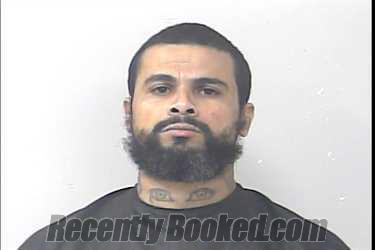 Recent Booking / Mugshot for Samuel Baez Nogue in St Lucie County, Florida