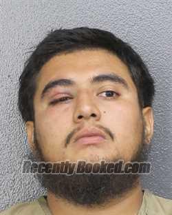 Recent Booking / Mugshot for BRAYAN STIVEN ESCOBAR in Broward County, Florida