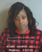Recent Booking / Mugshot for RANISHA RENEE TURNER in Miami County, Ohio