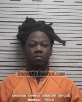 Recent Booking / Mugshot for ERIC JAMAR HARBISON in Autauga County, Alabama