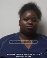 Recent Booking / Mugshot for SHAKENDRA SHANICE ELLIS in Autauga County ...