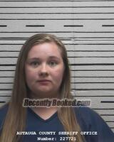 Recent Booking / Mugshot for KAYLEE GAIL SEAMON in Autauga County, Alabama