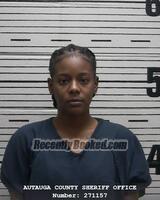 Recent Booking / Mugshot for BRIANNA NICHOLE HOLMES in Autauga County ...