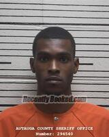 Recent Booking / Mugshot for QUINTAVIUS JONES in Autauga County, Alabama