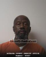 Recent Booking / Mugshot for VONZELL GOLSON in Autauga County, Alabama