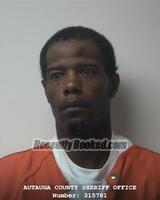 Recent Booking / Mugshot for COREY LASHUAN SMITH in Autauga County, Alabama