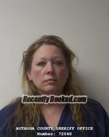 Recent Booking / Mugshot for HEATHER ANN TATUM in Autauga County, Alabama