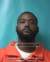 Recent Booking / Mugshot for JONATHAN MARKISE JACKSON in Autauga County ...