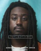 Recent Booking / Mugshot for BRANDON MALIK GAITHER in Autauga County ...