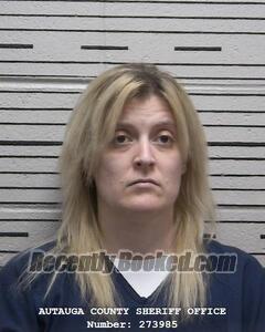 Recent Booking / Mugshot for JESSICA LEIGH PIPPIN in Autauga County ...