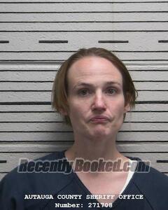 Recent Booking / Mugshot for BRITTANY MICHELLE SIMPKINS in Autauga ...