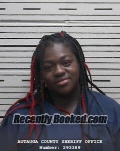 Recent Booking / Mugshot for ASHLEY DIANE SIMMONS in Autauga County ...