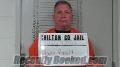 Recent Booking / Mugshot for RONALD PEARCE in Chilton County, Alabama
