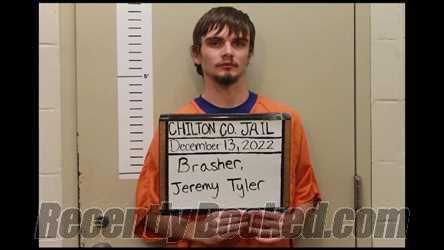 Recent Booking / Mugshot for JEREMY TYLER BRASHER in Chilton County ...